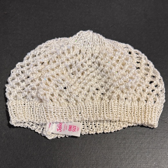 Jolie | Accessories | 45 Jolie By Justice Cream Crochet Beanie | Poshmark